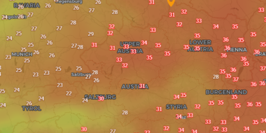 Bis zu 37 Grad: Hitze-Warnung im ganzen Land :: wetter.at